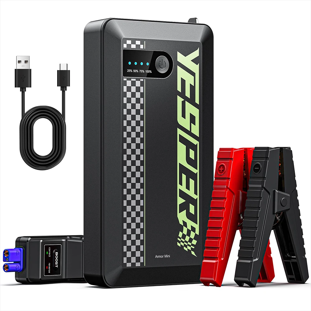 YESPER Booster For Car Start) ,1200A Starting device (up to 6.0L gas ...