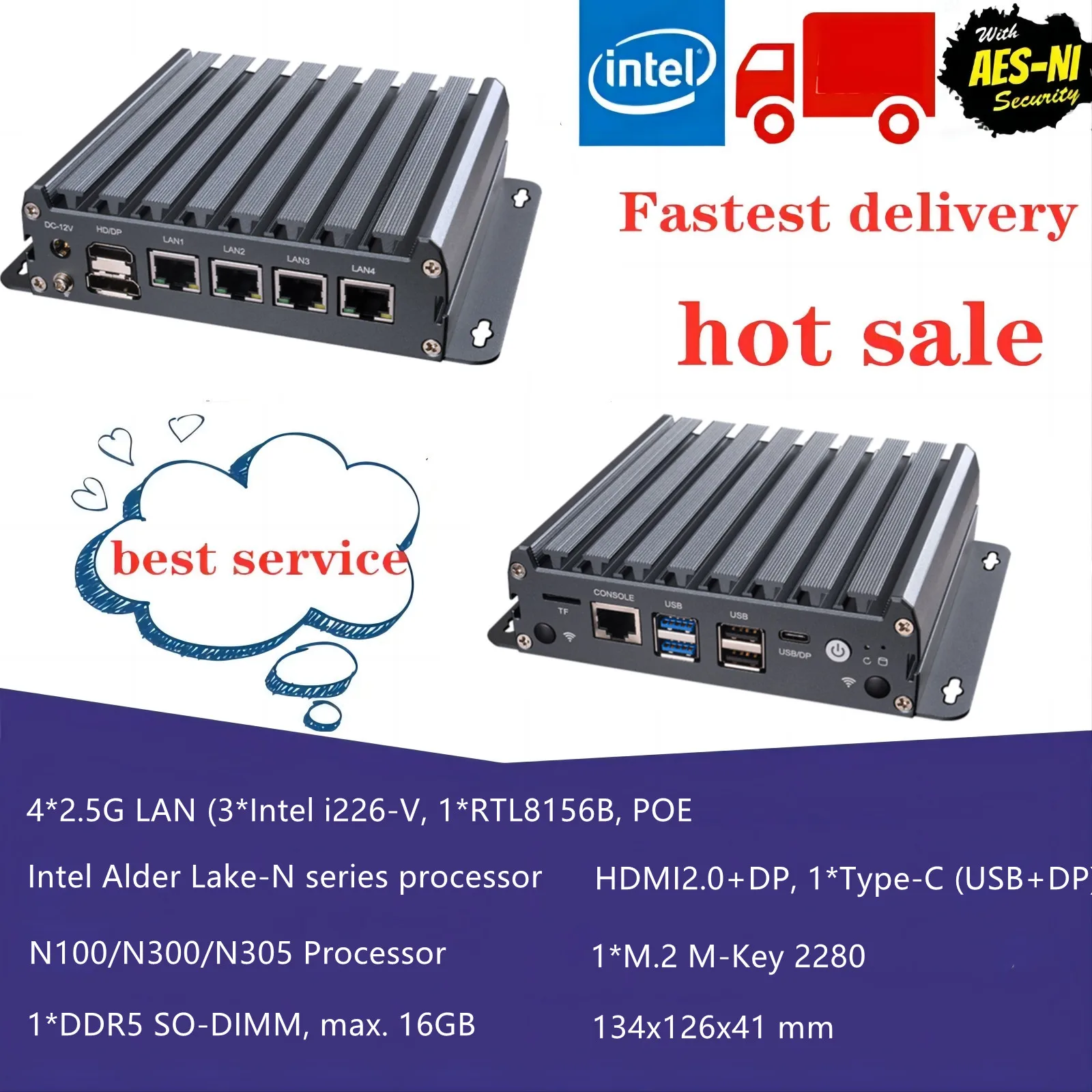 2024-New-12th-Gen-Mini-Pc-Win11-N100-i3-N305-Processor-16Gb-Ddr5 ...