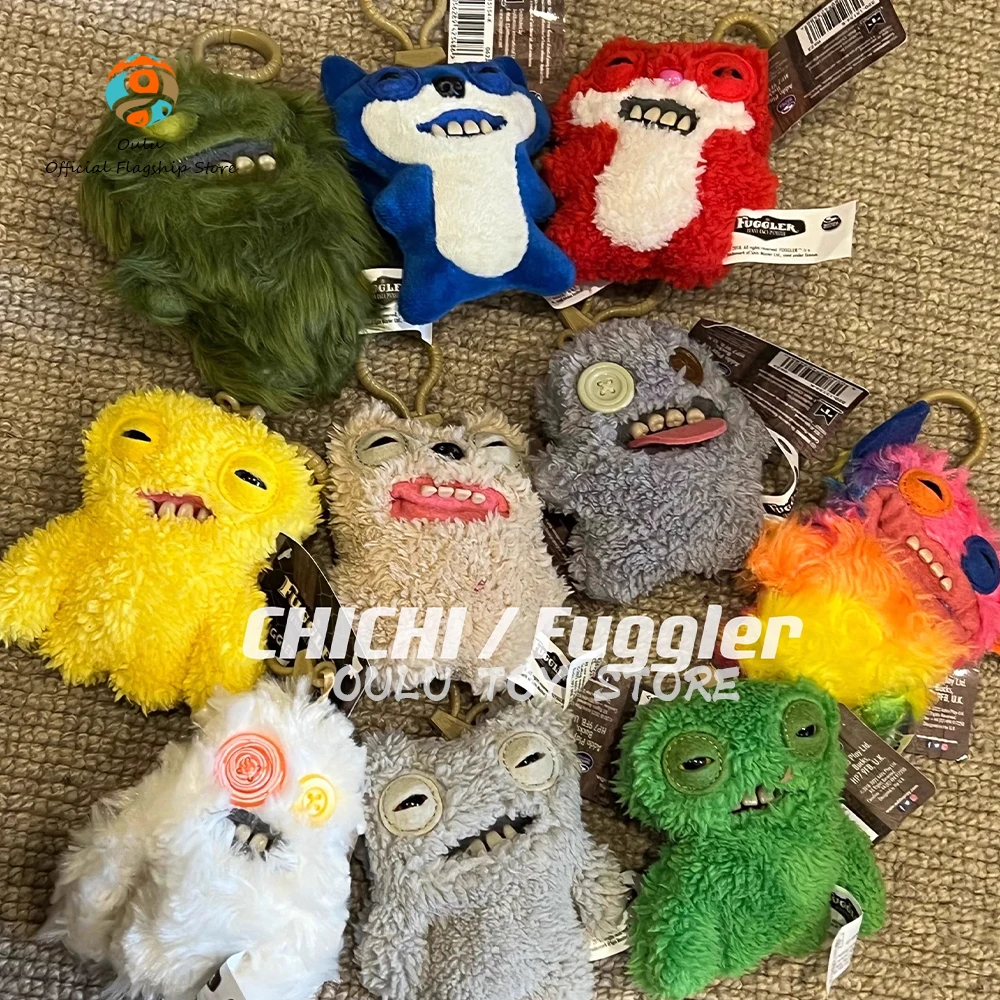 Original-Fuggler-anime-figures-plush-Key-Chain-Big-Toothed-Monster ...