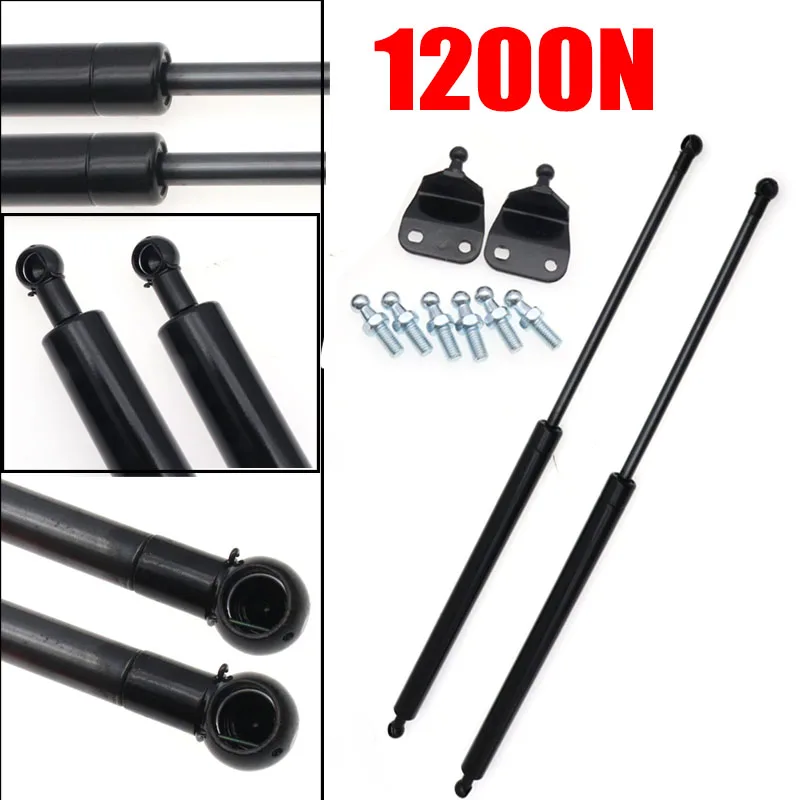 1200N-2pcs-300-600mm-Shock-Lift-Strut-Support-Bar-Gas-Spring-Lift-Up ...