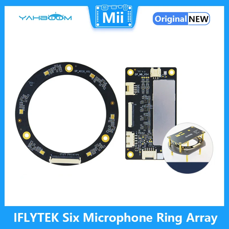 IFLYTEK-far-field-six-Microphone-ring-Array-speech-recognition-module ...