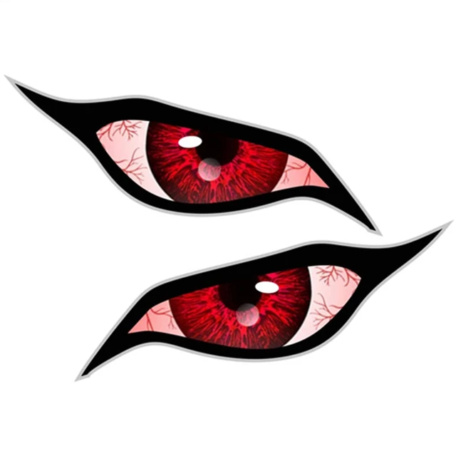 Evil Red Eyes In Dark