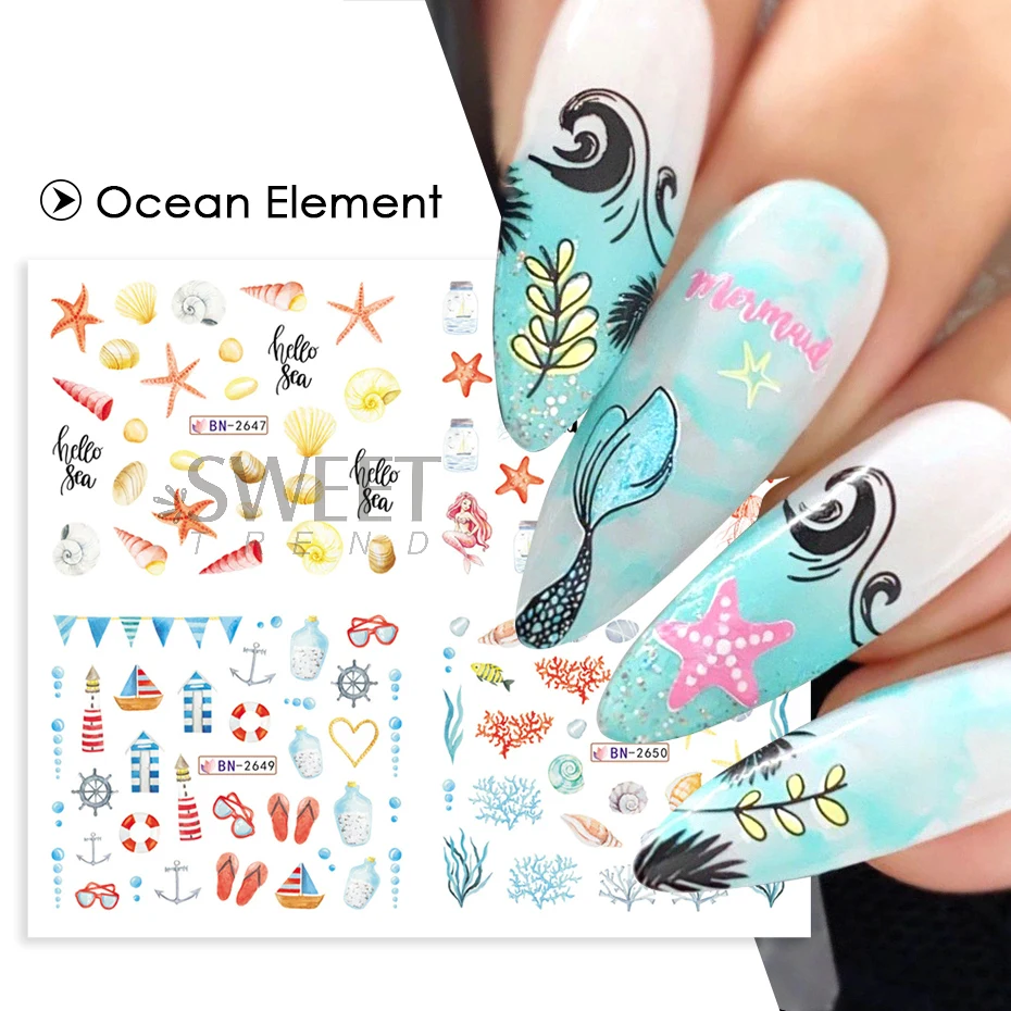 Sea Life Nails