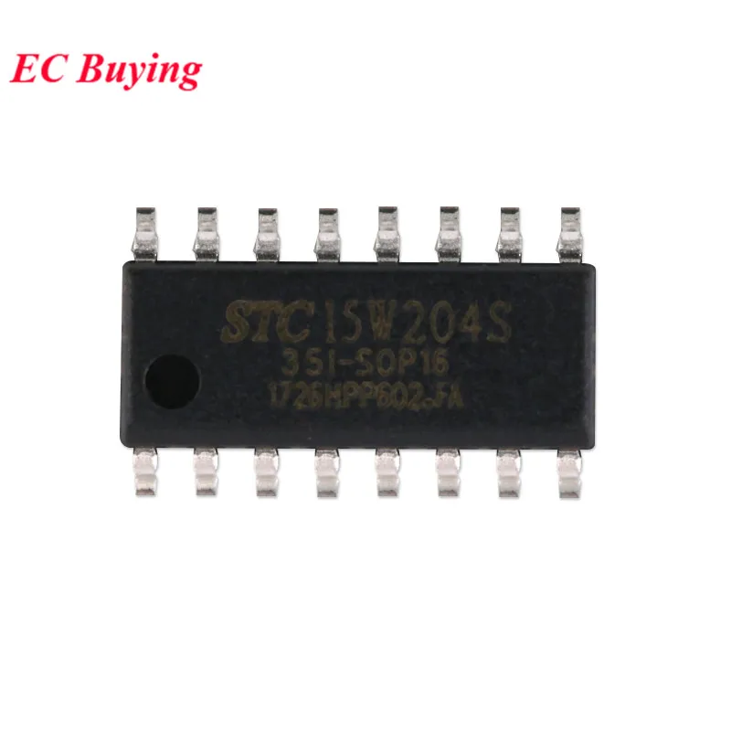 STC15W204S STC15W204S 35I STC 15W204S SOP16 1T 8051 mikrodenetleyici ...
