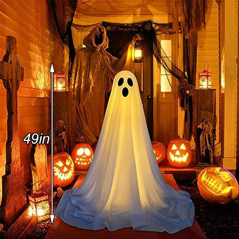 Outside Halloween Ghost Decorations