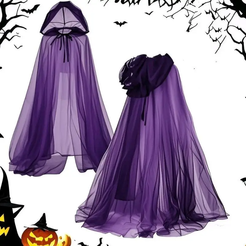 Hanging Cloak Cloak Costume Halloween Ghost Cosplay Costume Cloak Adult ...