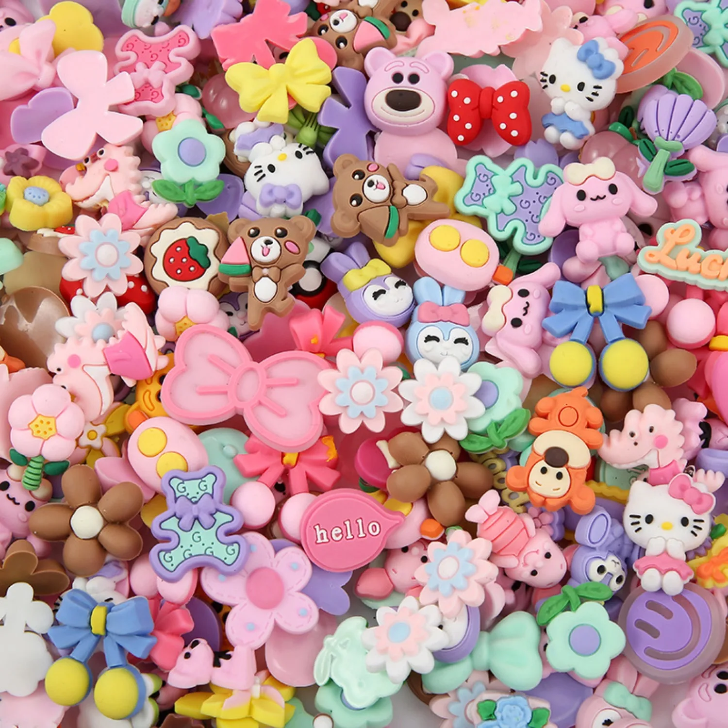 10-Pcs-Per-Pack-Randomly-Mixed-Colorful-Soft-Rubber-Cartoon-Cute-DIY ...