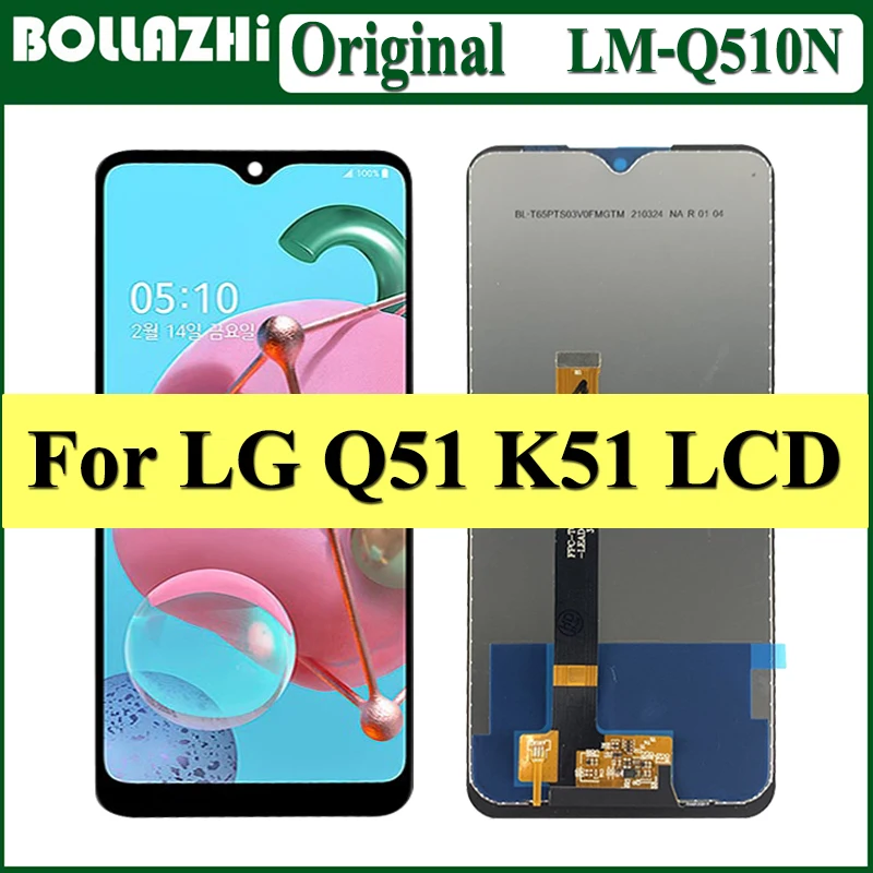 100% Tested Original For LG K51 K500 LCD Display Touch Screen Digitizer ...