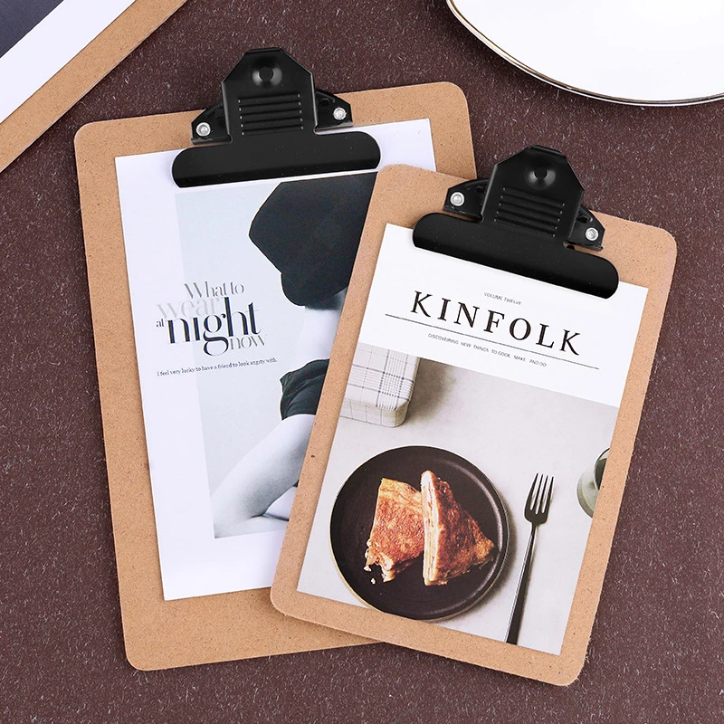 stationery supplies Log color clip board Fiber board A4/B5/A5/B6/A7/A6 ...