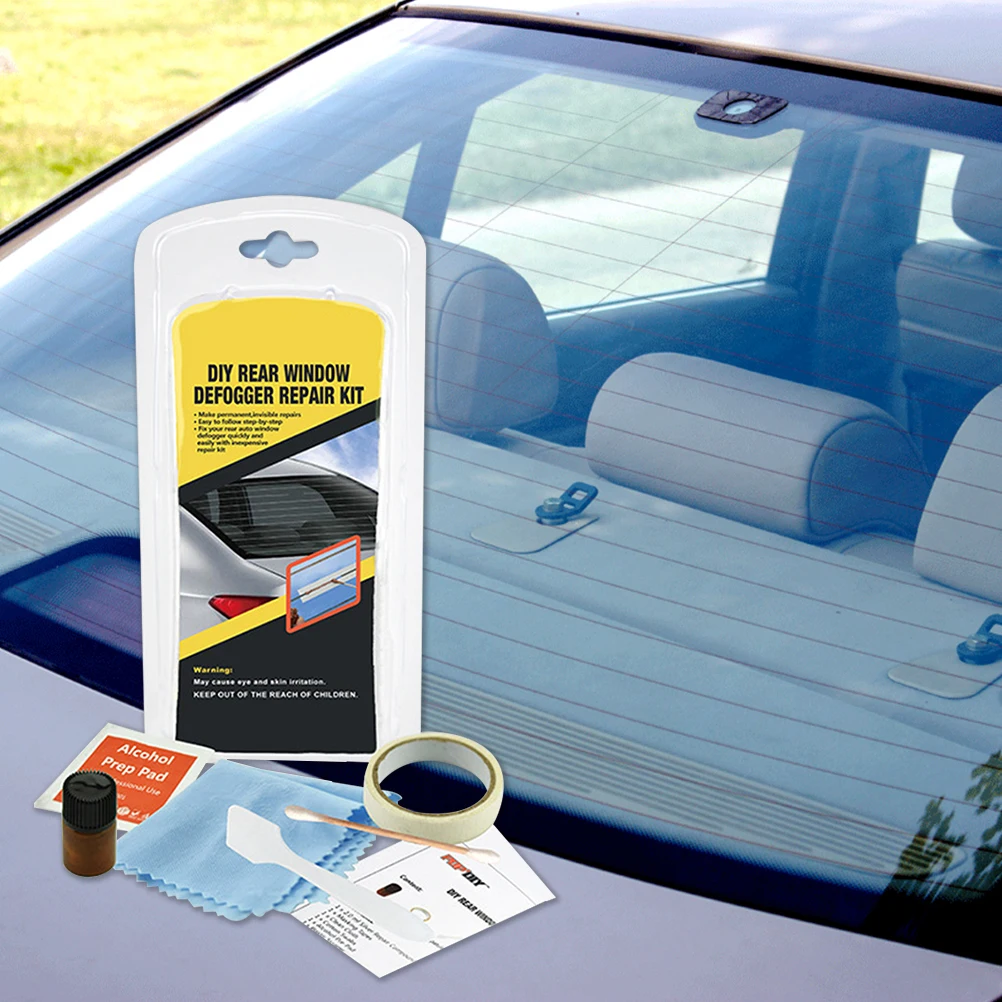 DIY-Quick-Repair-Car-Rear-Window-Defogger-Repair-Kit-Glass-Grid-Fix ...