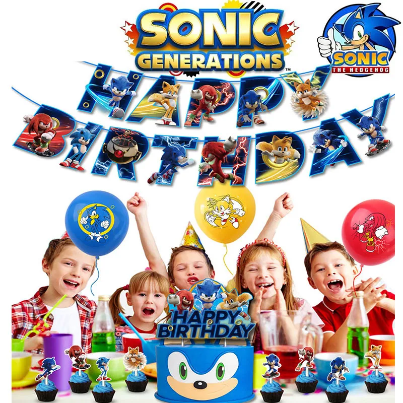 Sonic-The-Hedgehog-Theme-Festival-Party-Decoration-Prop-Suit-Anime ...