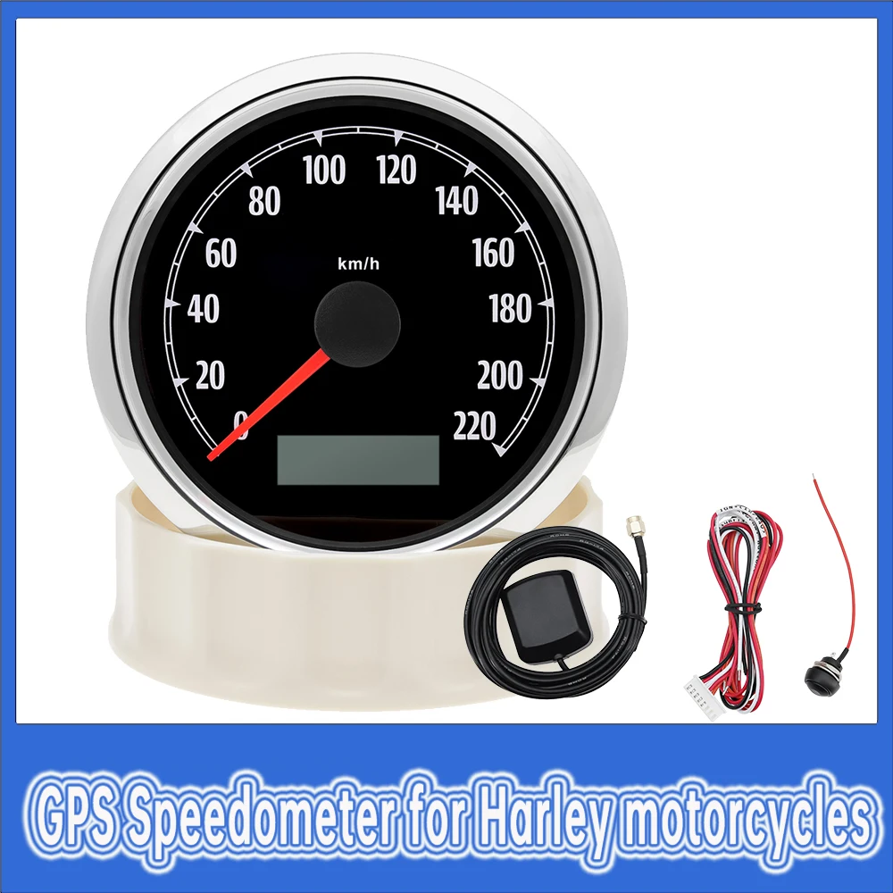 85MM-GPS-Speedometer-Digital-Odometer-Waterproof-Speed-Gauge-ATV-UTV ...