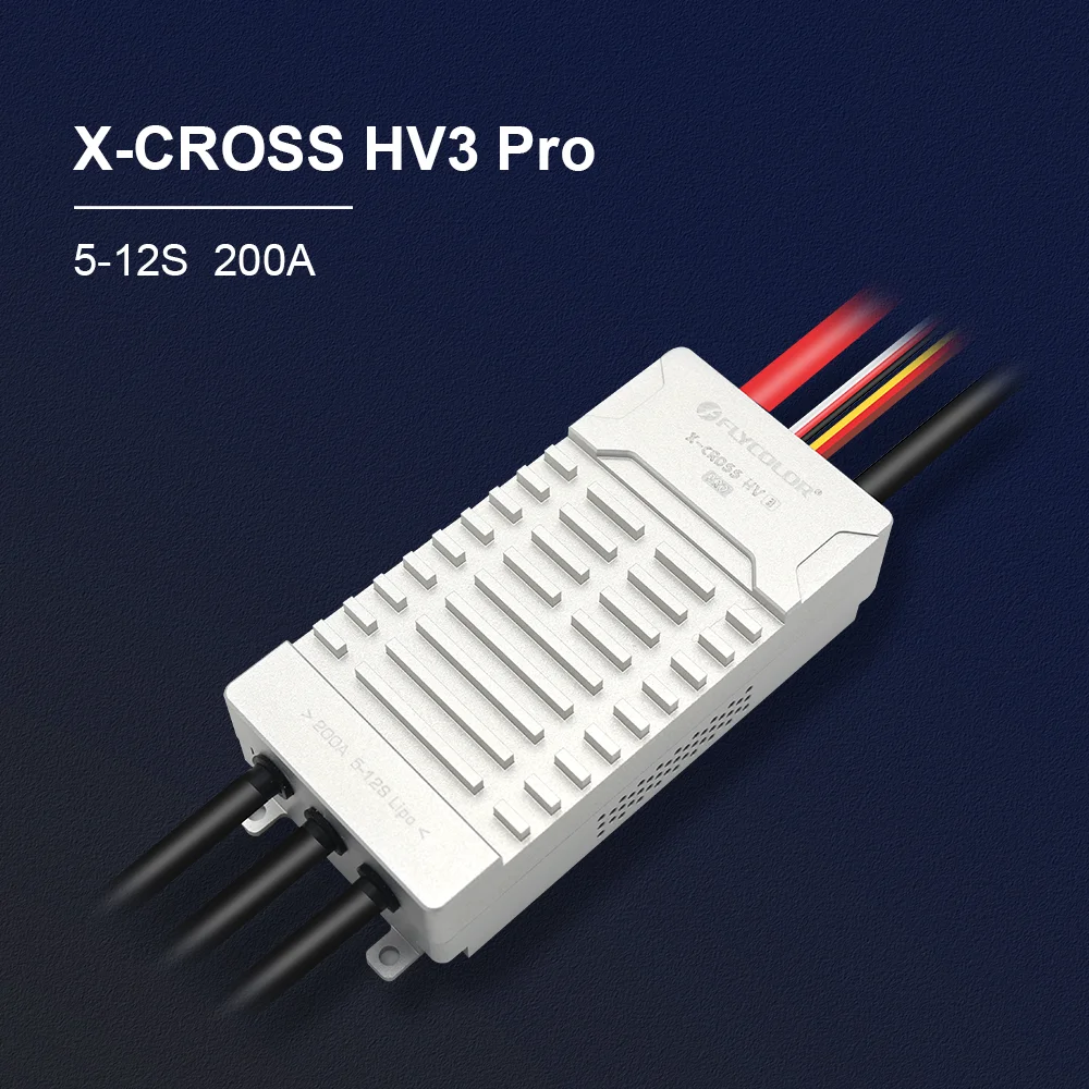 Flycolor-X-CROSS-HV3-PRO-80A-200A-ESC-5-12S-BLHeli-32-Dshot-Proshot ...