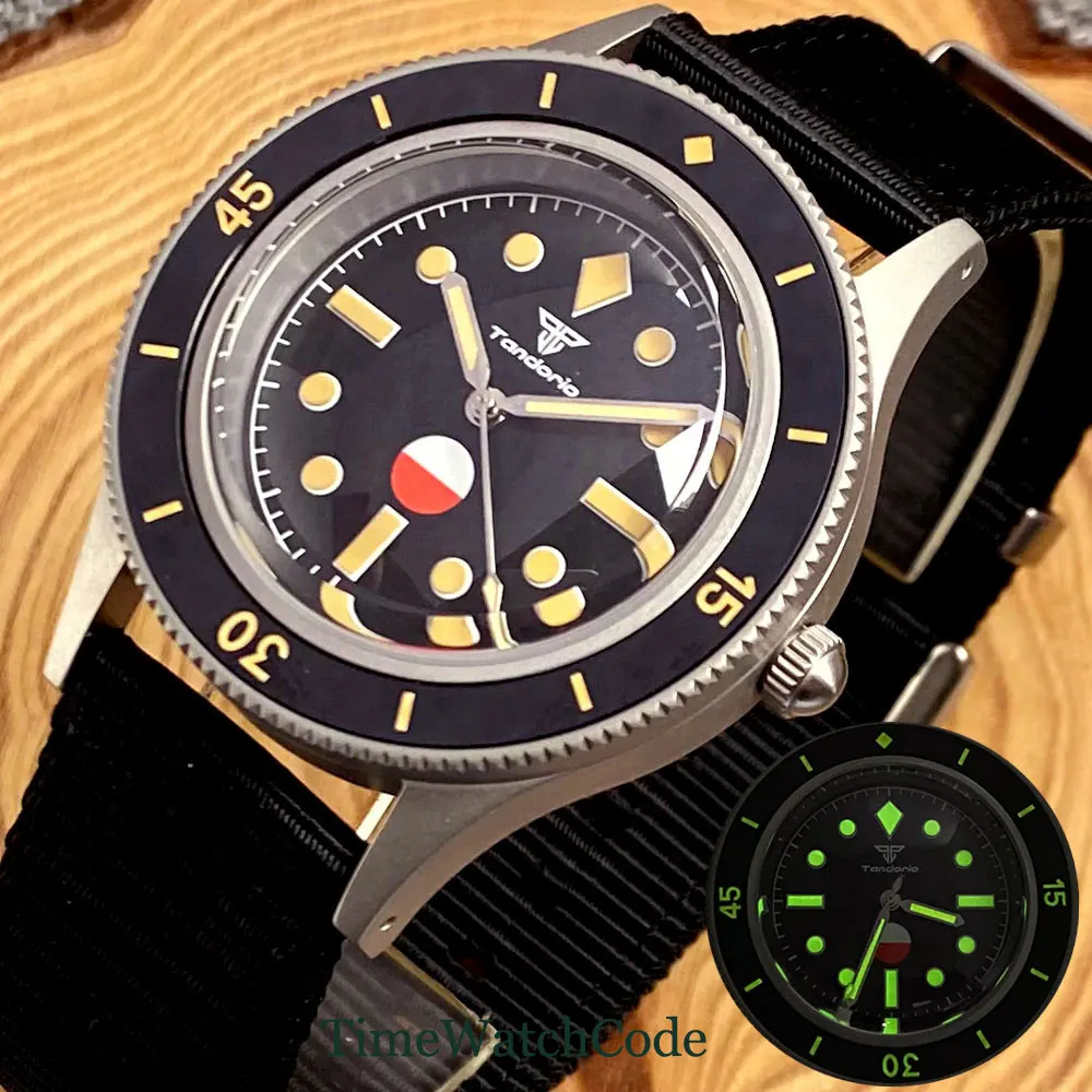 New-Tandorio-Automatic-Watch-for-Men-Double-Bow-Sapphire-Crystal-NH35 ...