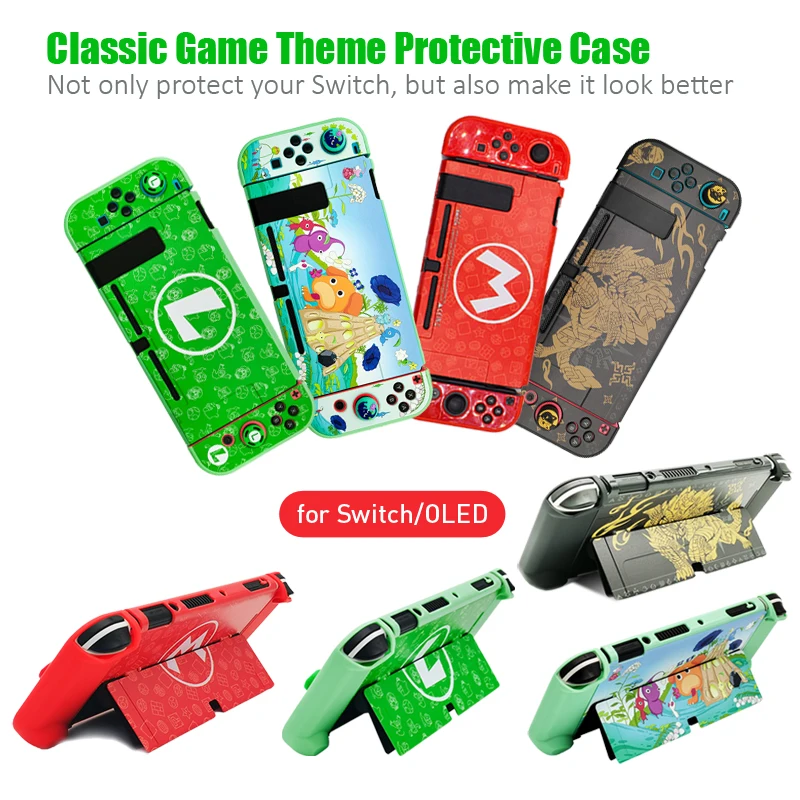 For-Nintendo-Switch-OLED-Shell-Hard-Case-M-L-Brother-Protective-Housing ...