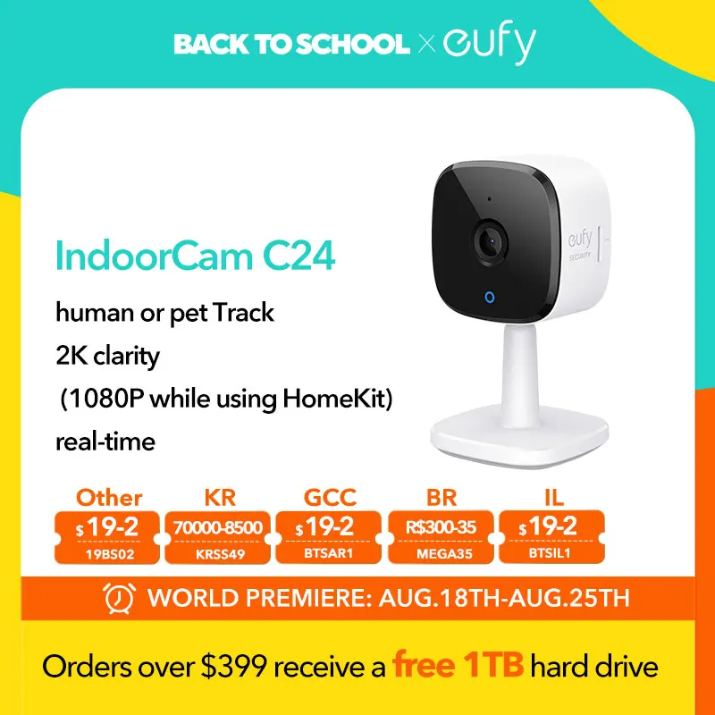 eufy-Security-Solo-IndoorCam-C24-IP-Camera-Wifi-2K-2-Way-Audio-Camera ...