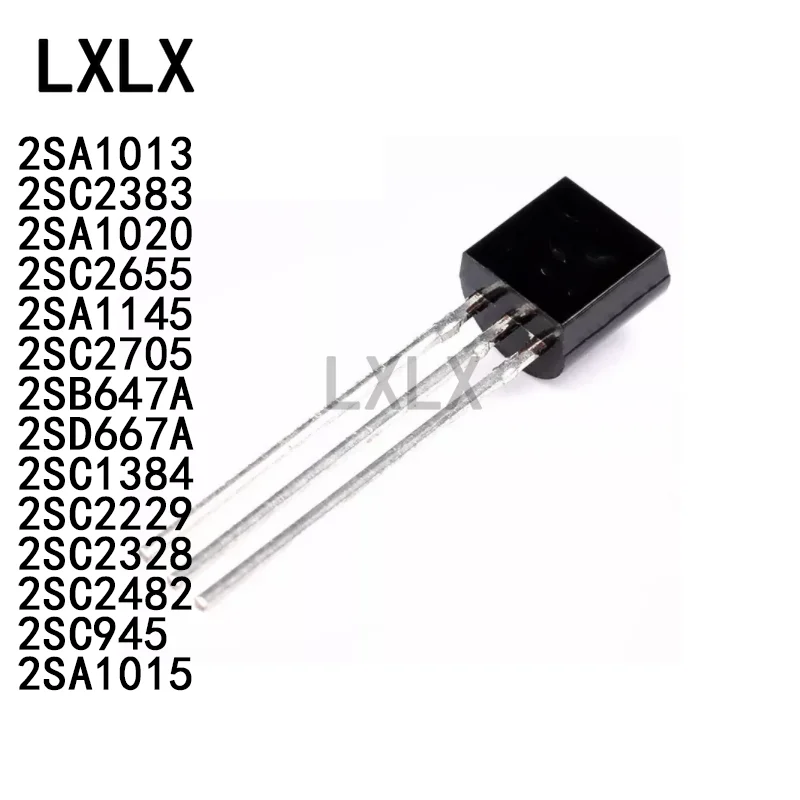 1000pcs 2SA1013 2SC2383 2SA1020 2SC2655 2SA1145 2SC2705 2SB647A 2SD667A ...