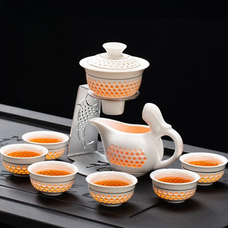 Linglong-semi-automatic-tea-set-household-Kung-Fu-tea-cup-lazy-magnetic ...