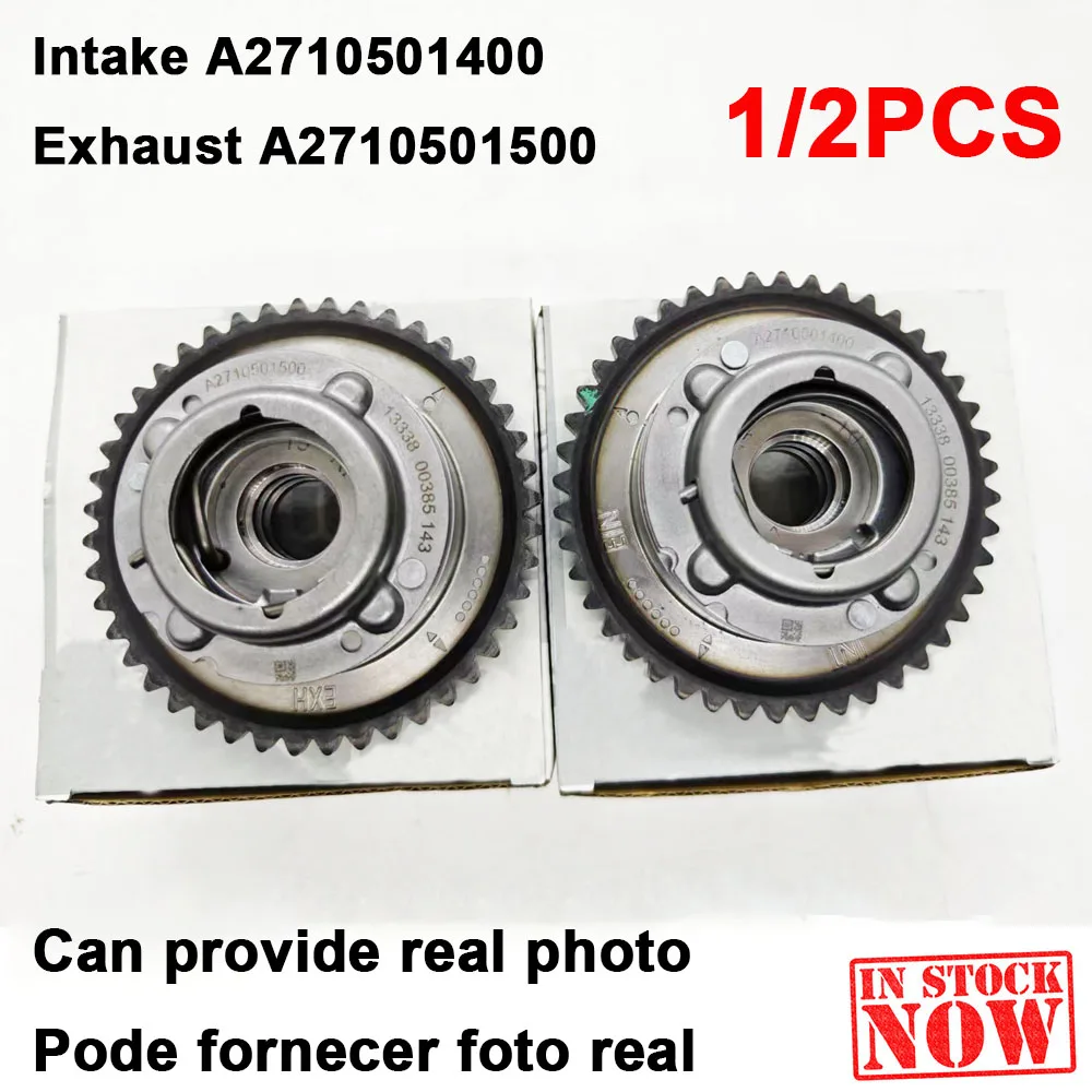 1-2Pcs-A2710501400-A2710501500-Exhaust-Intake-Camshaft-Adjuster-For ...