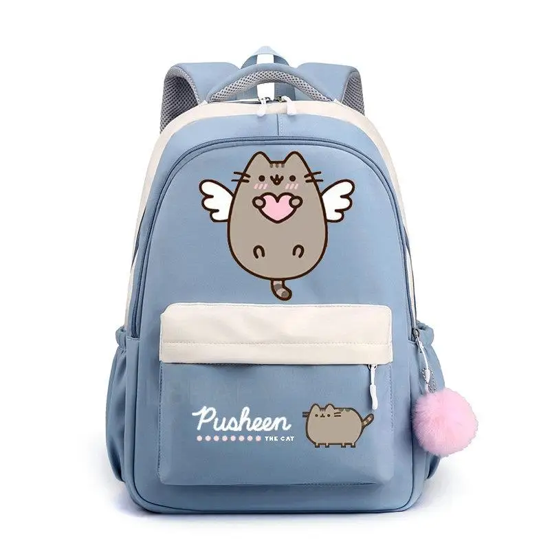 Fat-Cat-Backpack-Pusheen-Printe-Female-Male-Nylon-Simple-Large-capacity ...