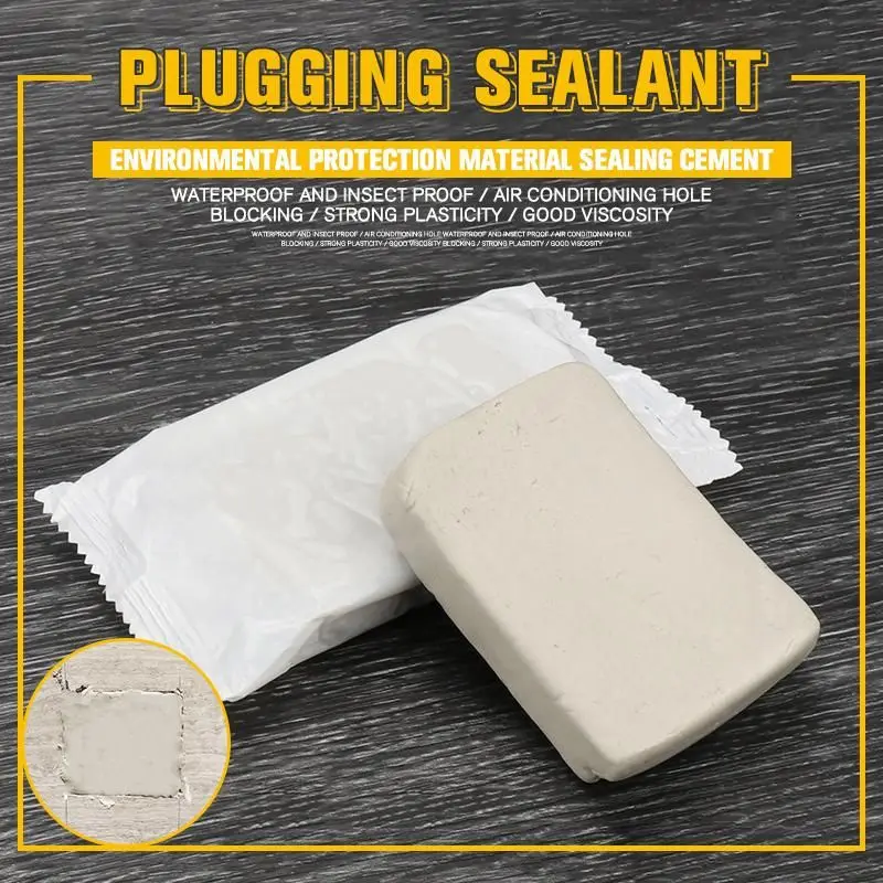 2PCS-Waterproof-Sealant-Mud-Wall-Hole-Sealing-Glue-Air-conditioning ...