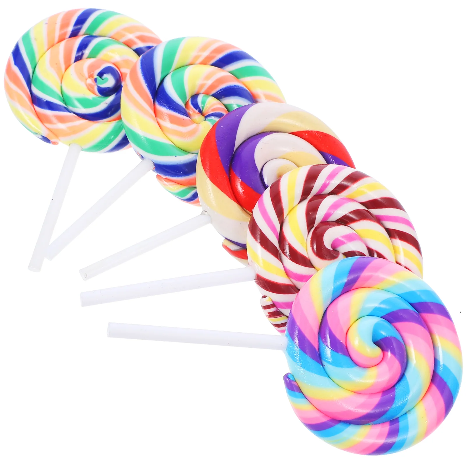 Clay-Lollipops-Craft-Large-Lollipop-Props-Simulation-Lollipop-Swirl ...