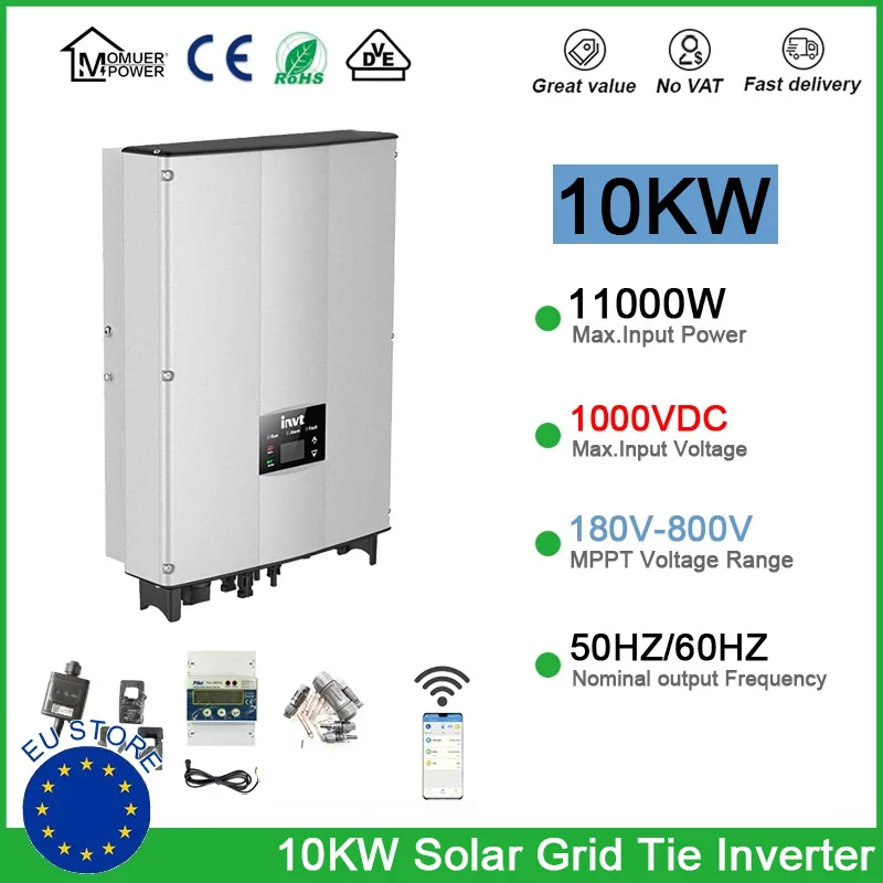 INVT-10KW-Three-Phase-Inverter-with-Dual-MPPT-380VAC-Solar-Grid-Tie ...