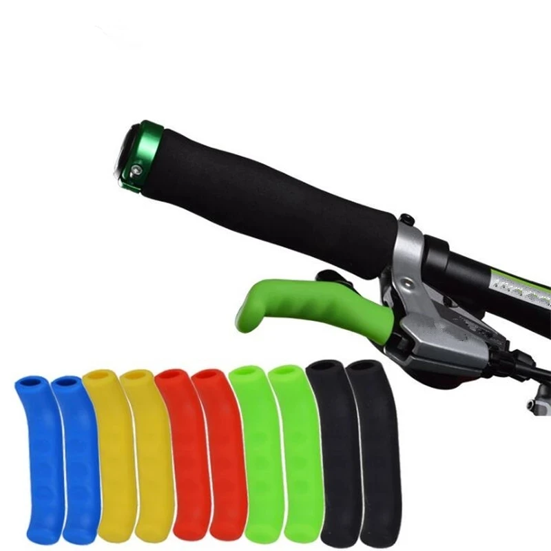 Bicycle-Brake-Handle-Cover-Silicone-MTB-Grips-Bicycle-Handlebar-Protect ...