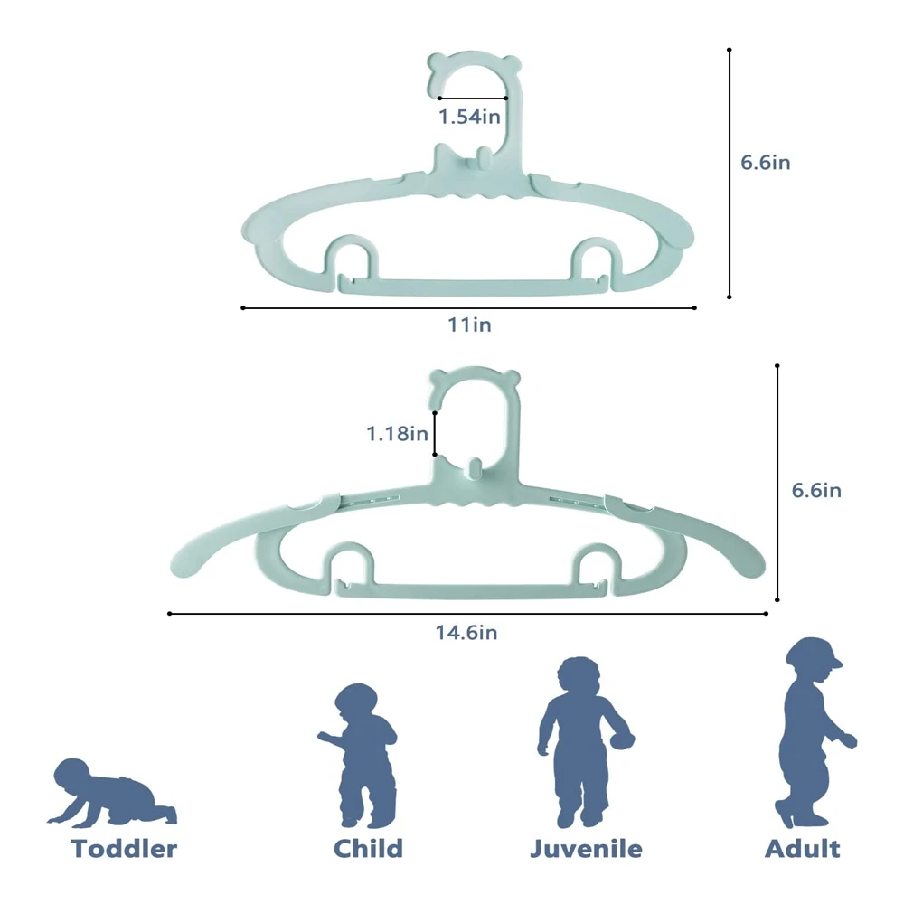 Hangers-Children-Clothes-Baby-Hook-Extendable-Rack-Multifunctional ...