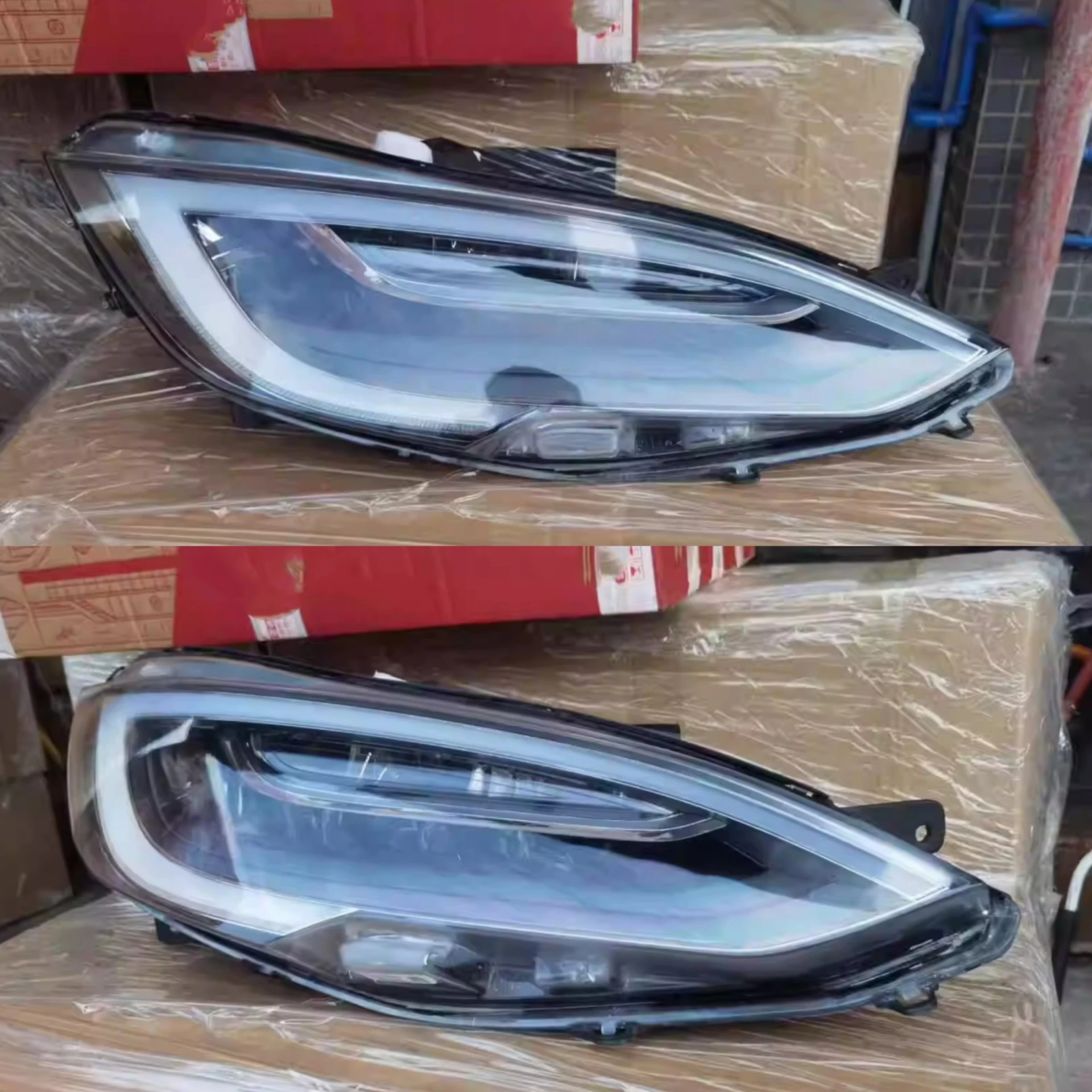 Front-Headlight-Assembly-for-Tesla-Model-S-17-18-Deluxe-with-AFS-Turn ...