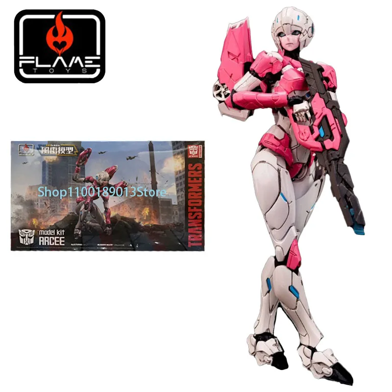 Stock 100% Original FLAMETOYS ARCEE FURAI MODEL TRANSFORMERS 16cm PVC ...