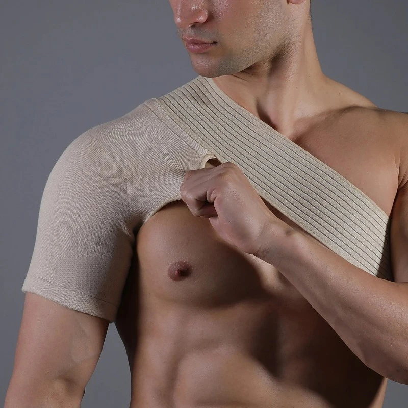 Breathable and Elastic Shoulder Support Upper Back Support Sports and ...