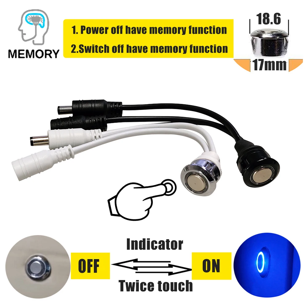 DC-Touch-Sensor-DC3-7V-5V-12V-24V-Single-Color-Dimmer-Touch-Dimmer ...