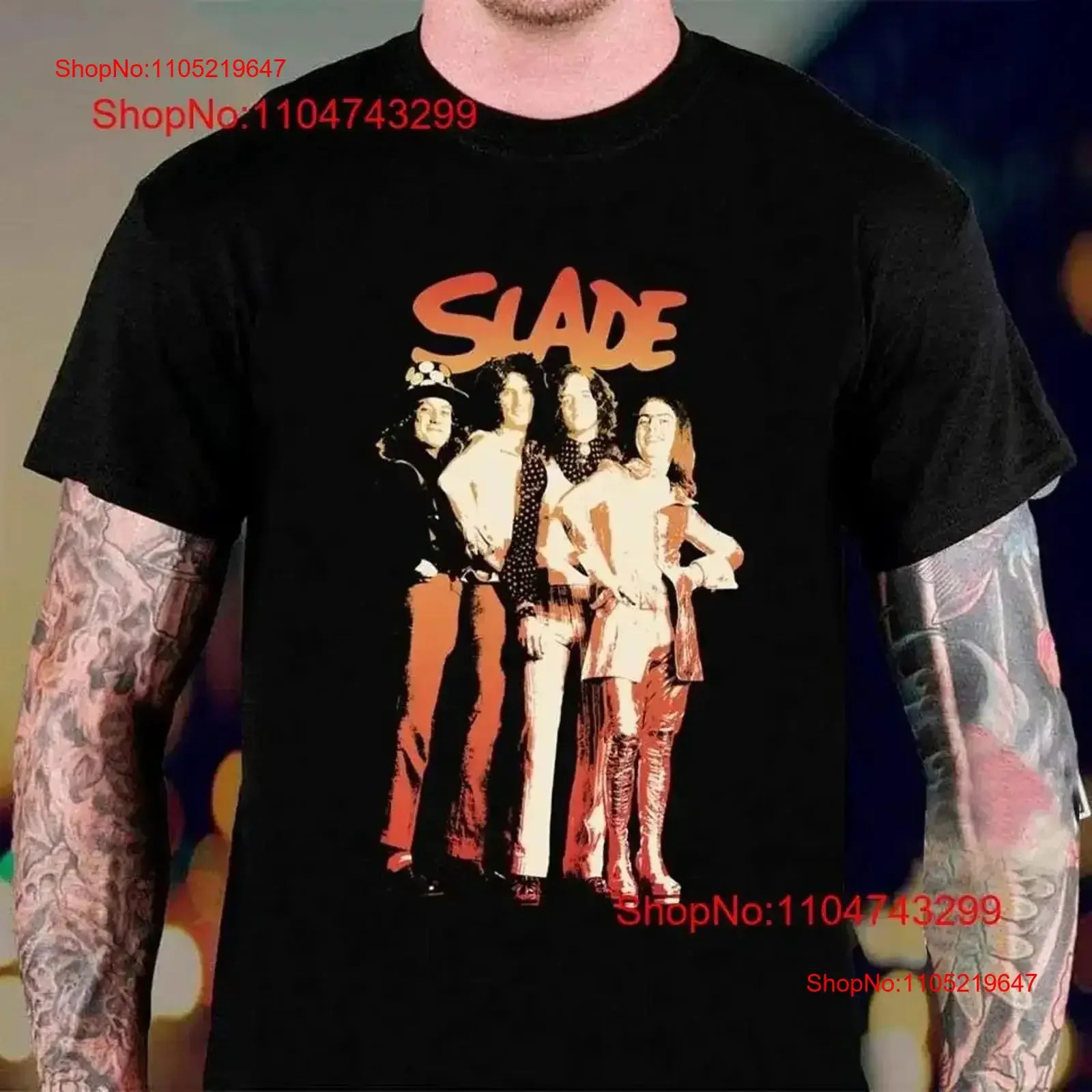 Slade band Men T shirt Black All Sizes S 5XL 1F1572 vintage Washed ...