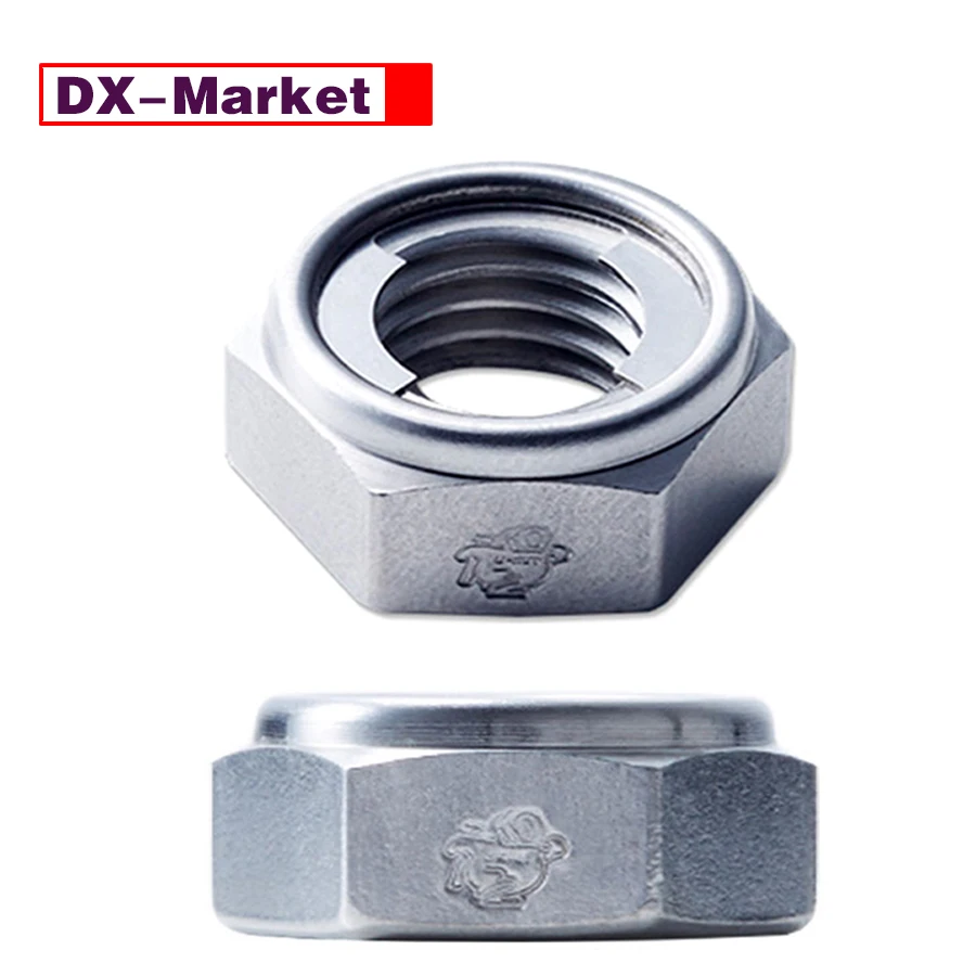 m4-m22-Metal-Lock-Nuts-304-Stainless-Steel-Lock-Nut-Japanese-FUJILOK-U ...
