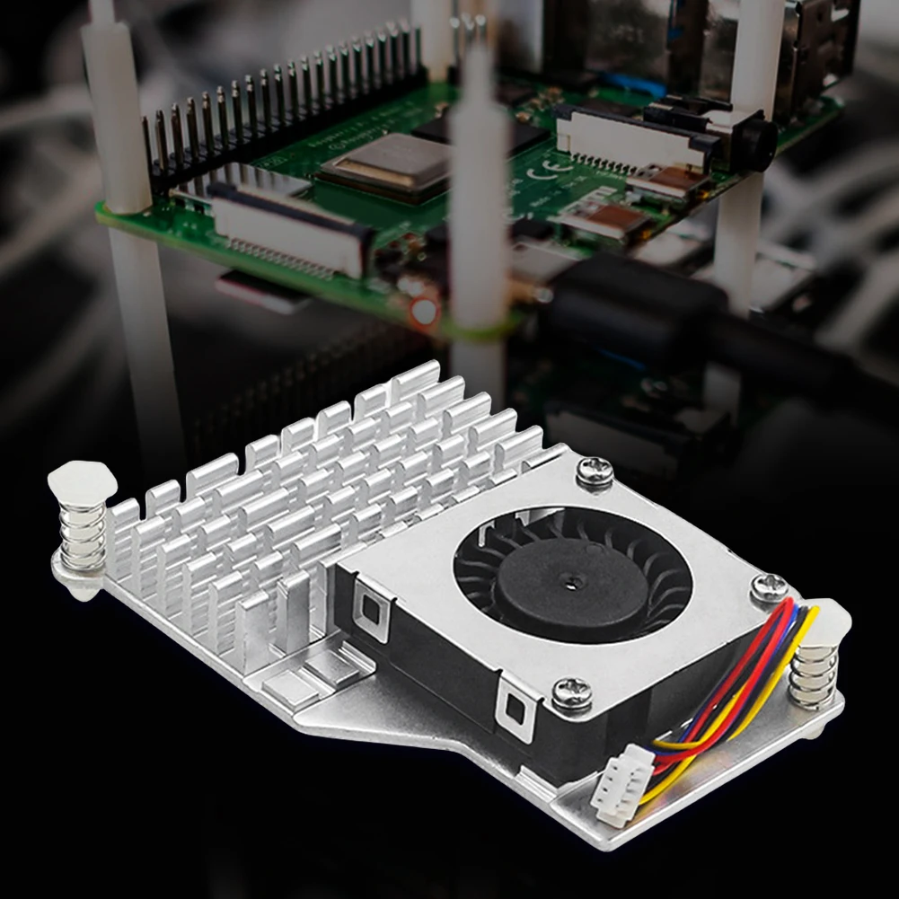 For-Raspberry-Pi-5-Active-Cooler-Official-Fan-Heatsink-with-Adjustable ...