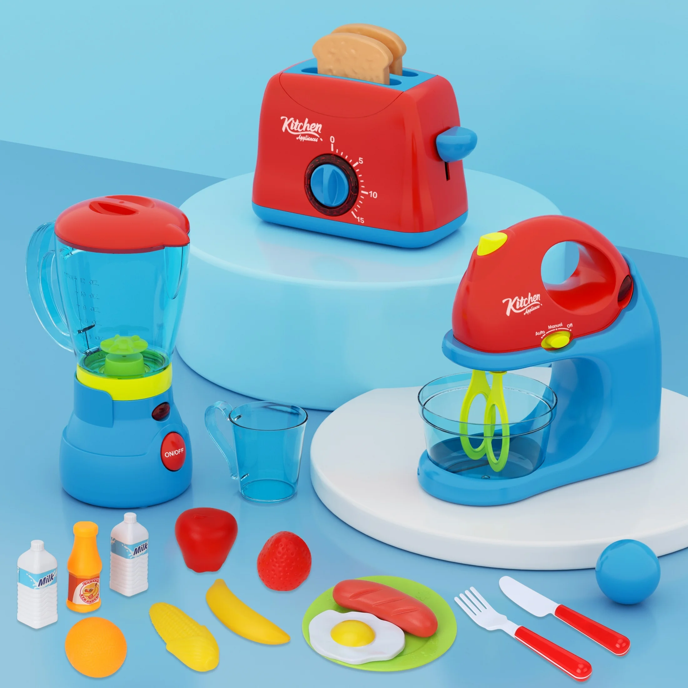 Kitchen-Appliances-Accessories-Playhouse-Toys-Juicer-Blender-Toaster ...
