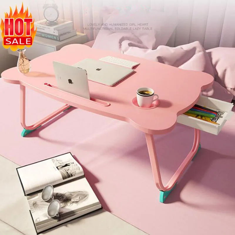 Simple-Folding-Laptop-Bed-Table-Sofa-Table-Small-Bay-Window-Desk-Slot ...