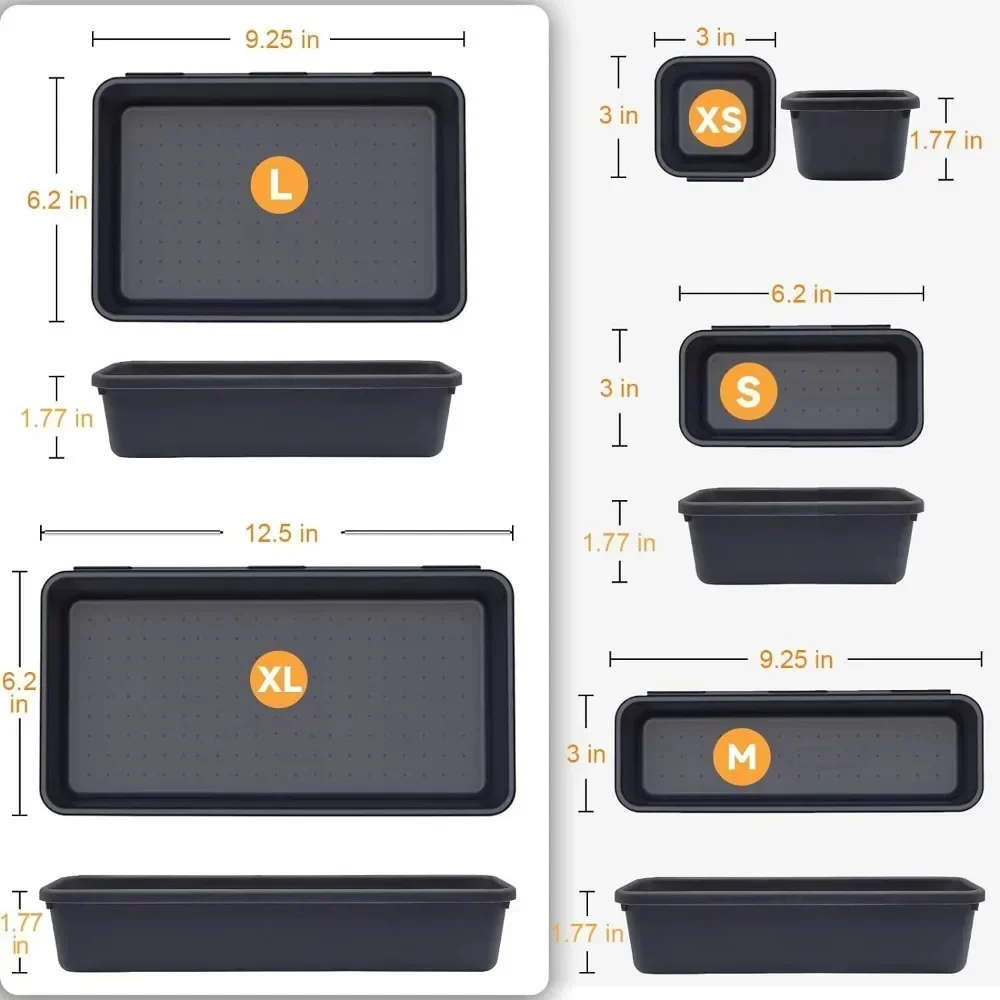 Personalizado-bloqueio-raso-Ferramenta-Organizador-divisor-de-bandeja ...