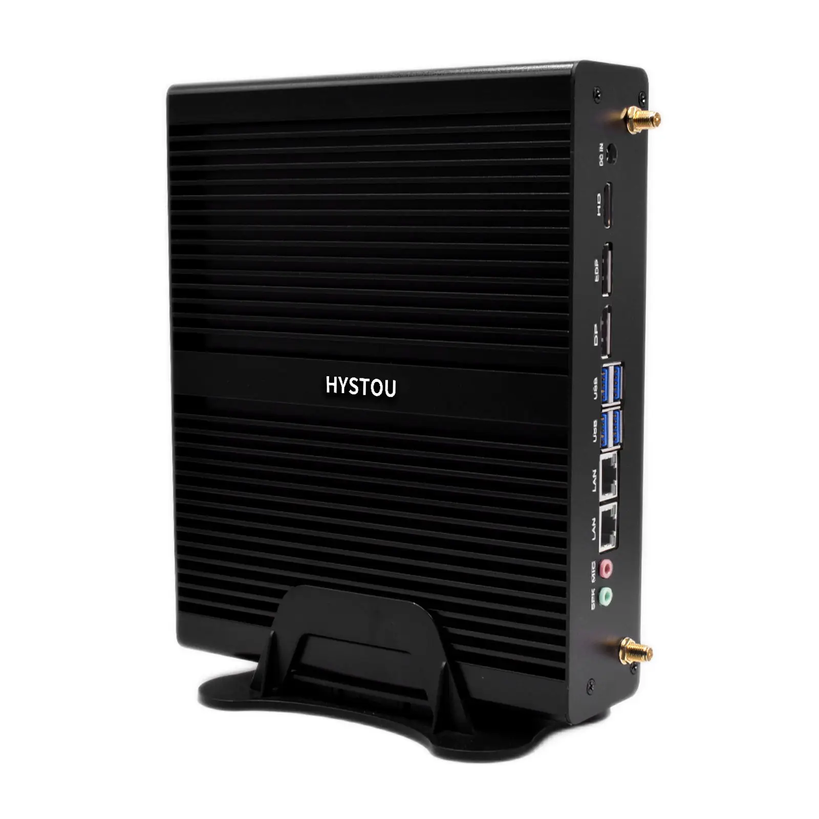 HYSTOU Fanless Mini PC Windows 10 Quard Core I5 8250U DDR4 HD MI EDP DP ...