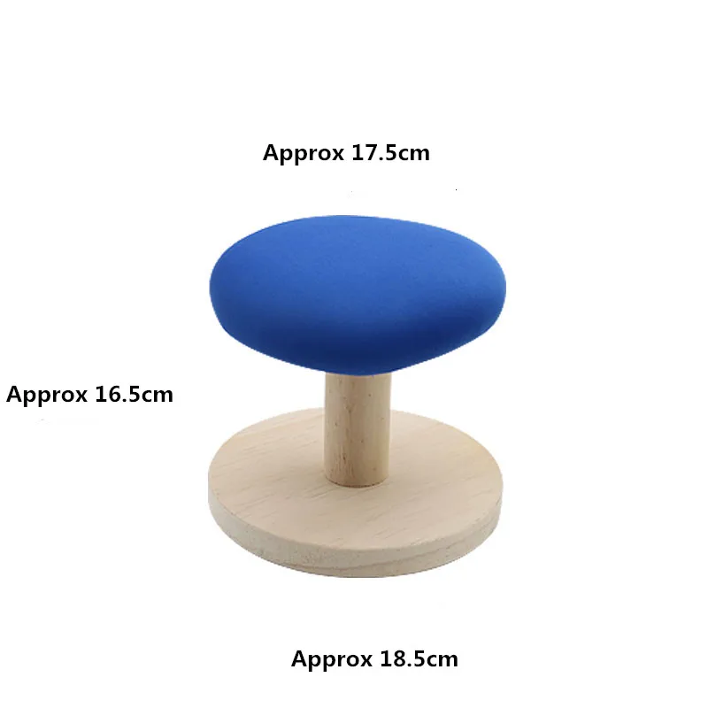 1 Piece Home Ironing Board Round Solid Wood Simple Ironing Stool ...