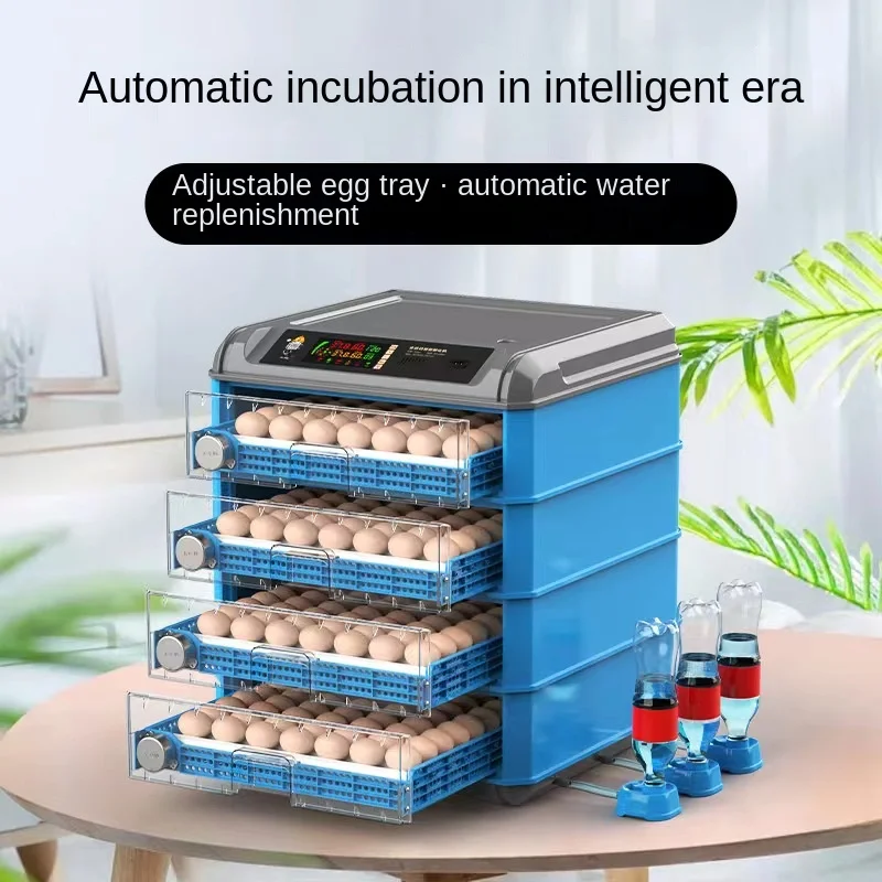 256-Capacity-Egg-Incubator-Fully-Automatic-Dual-Power-Hatching-Machine ...