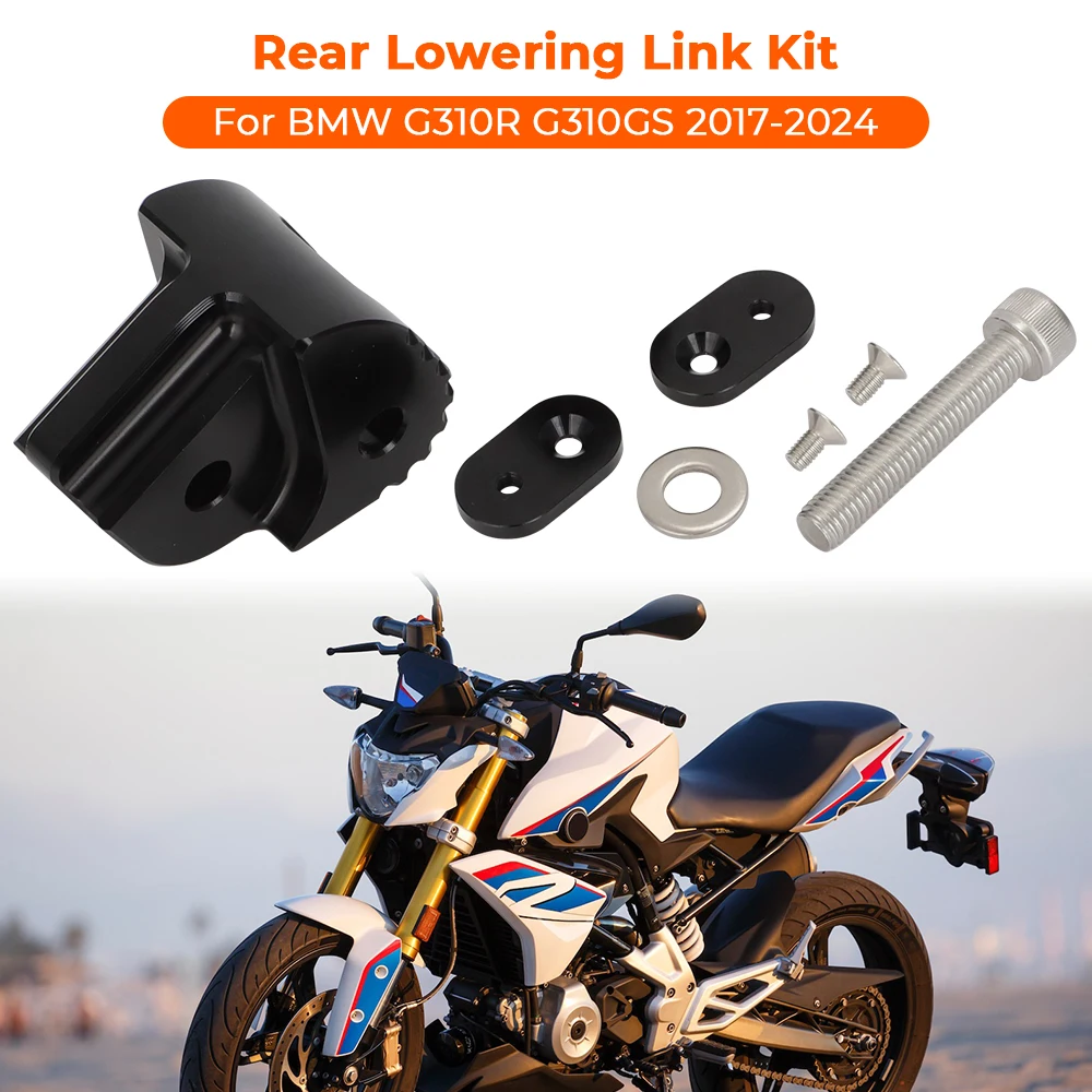 Motorcycle Accessories Rear Suspension Lowering Links Kit For BMW G310R ...