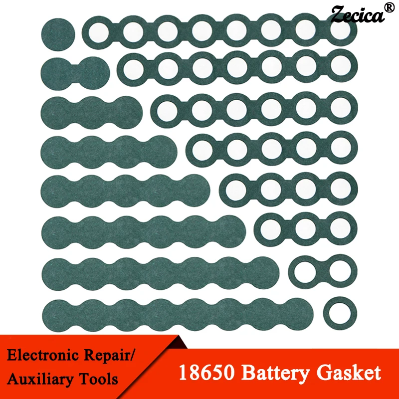 25/50/100/250/500pcs 1s-8s 18650 Li-ion Battery Insulation Gasket Pack ...