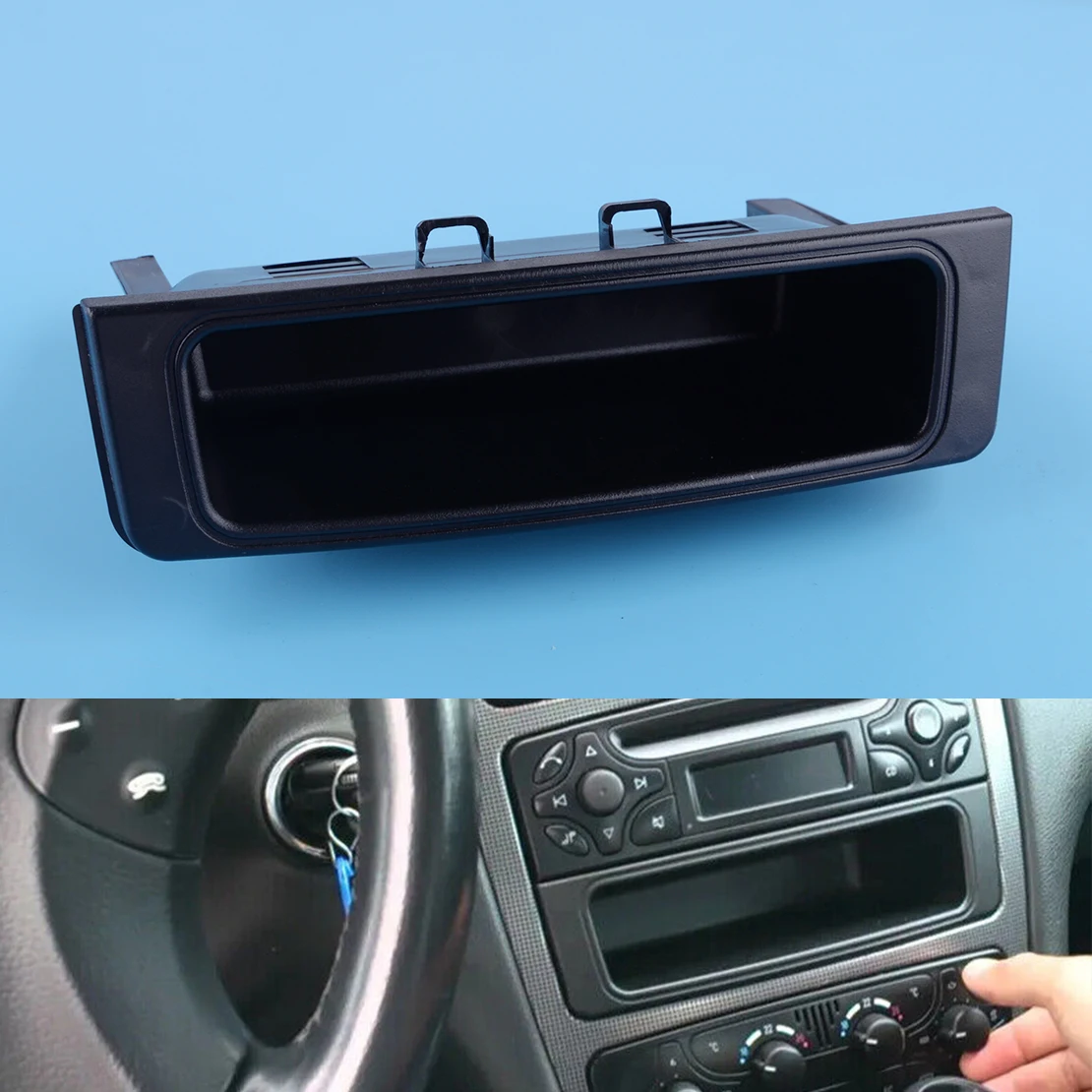 20368302917 A2036830291 Lower Center Console Storage Tray Fit For ...