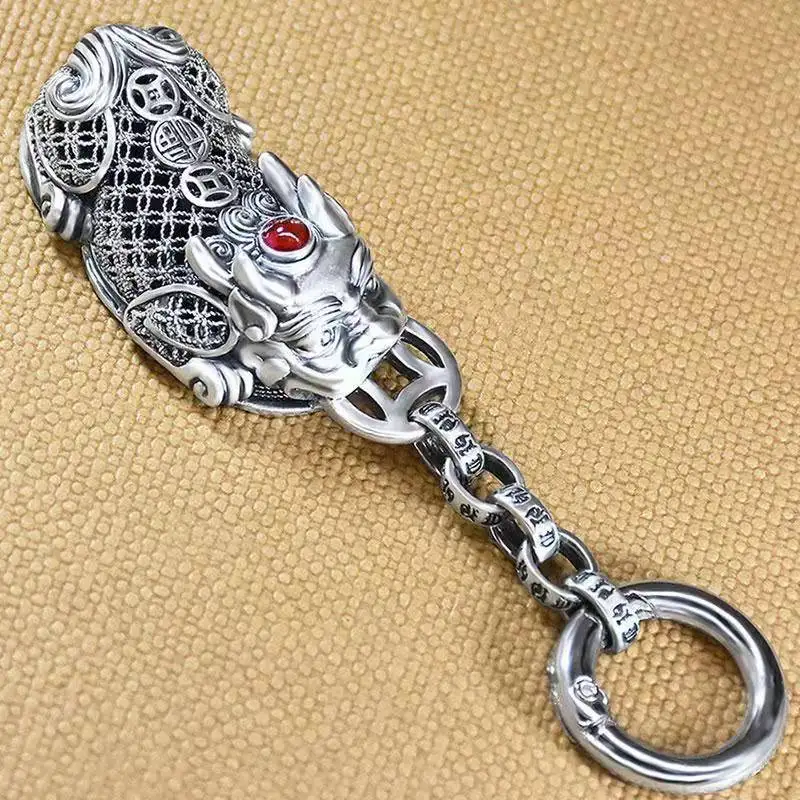 National Wind Trend Paixiu Car Keychain Pendant Men And Women ...