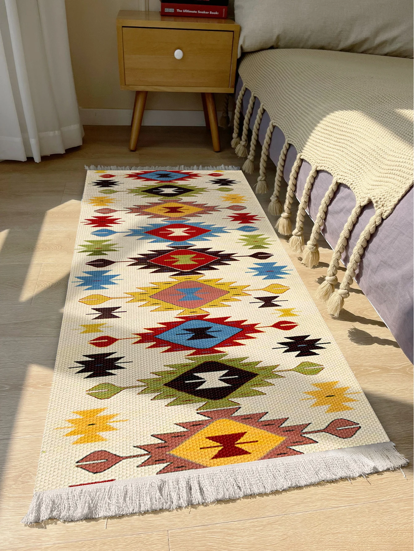 Polyester-woven-carpet-floor-mat-color-double-ax-easy-to-clean-bedroom ...