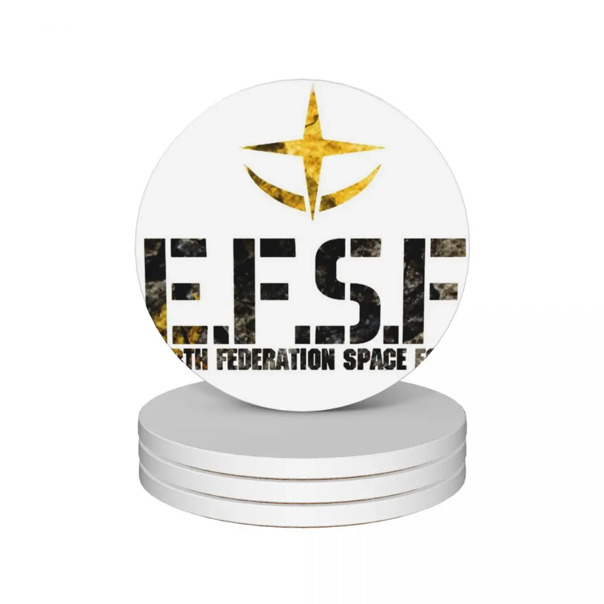 EFSF-Logo-Ceramic-Coasters-Set-of-4-ceramic-funny-for-coffee-cups-drink ...