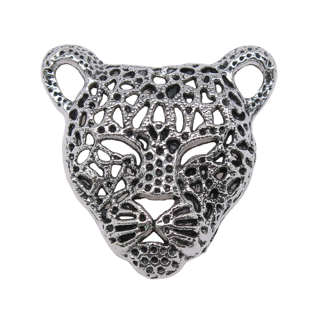 WYSIWYG-1pcs-45x43mm-Tier-Leopard-Kopf-Charme-Anh-nger-F-r-Schmuck-Der ...