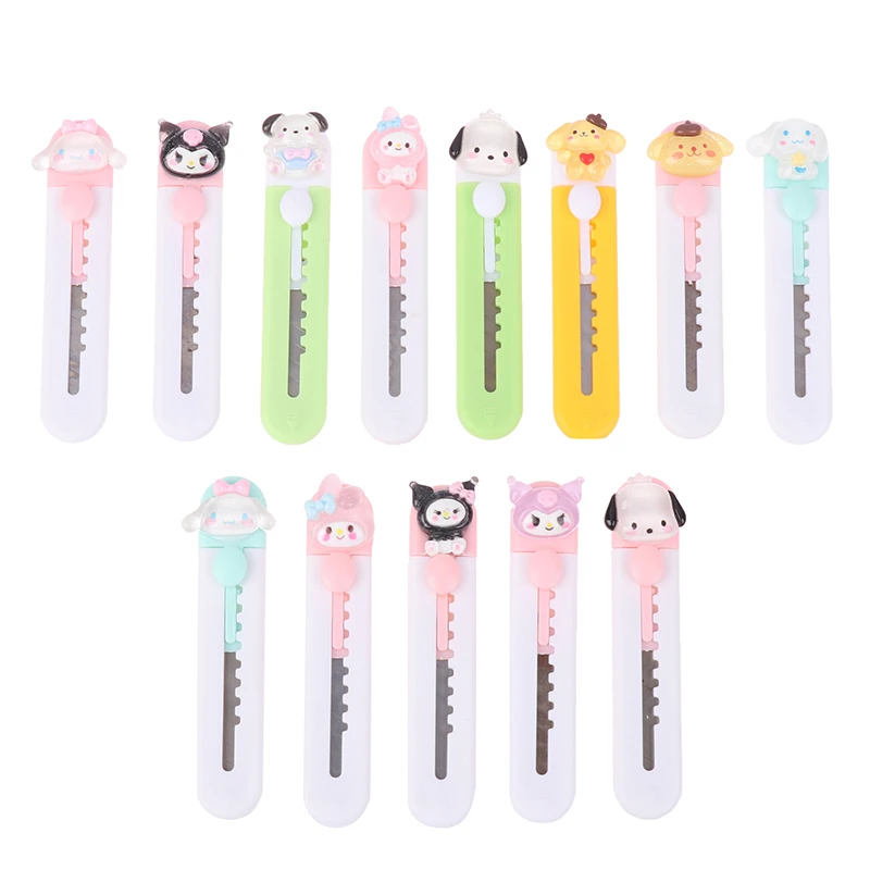 Kawaii-Kuromi-Cinnamoroll-My-Melody-Paper-Cutter-Anime-Figure ...